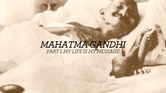 Gandhi Fasting To Stop Violence