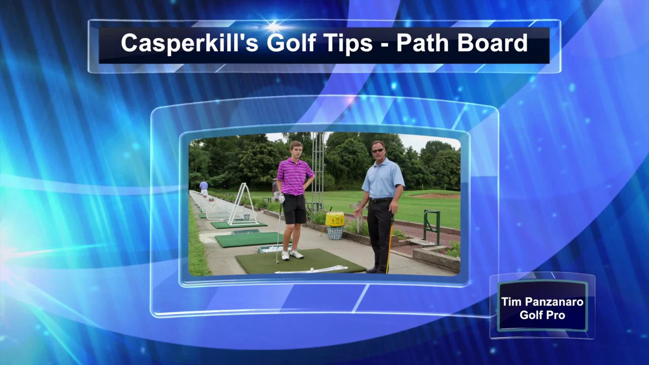 Casperkill Golf - Golf Tips "Path Board Training Aid" on Vimeo