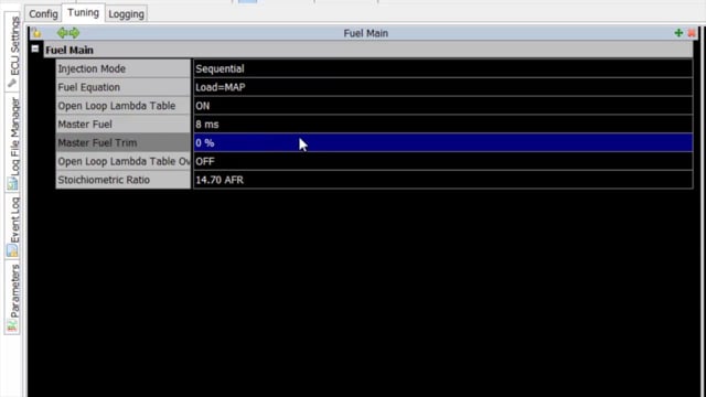Link G4 Plus Software Tutorial: Master Fuel
