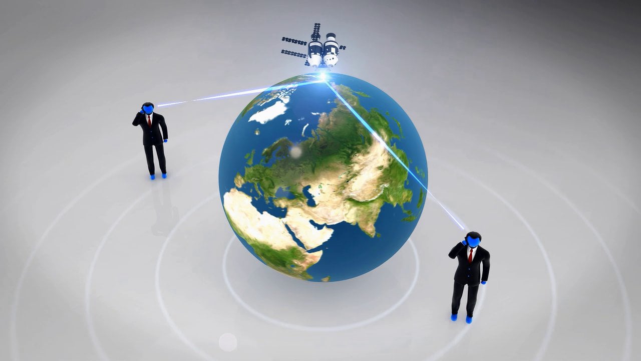 Telecom animation with satellite on Vimeo