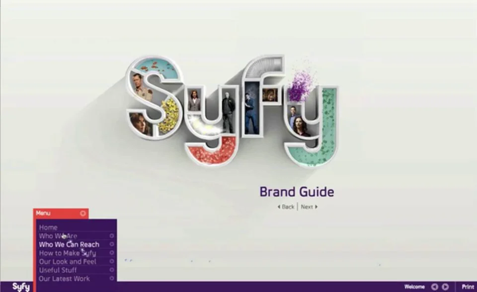 Syfy Brand Guide on Vimeo