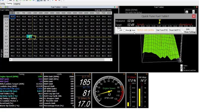 Link G4 Plus Software Tutorial: Using the Quick Tune Function
