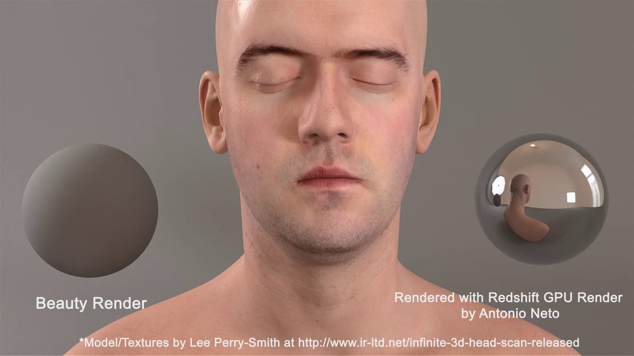 Redshift Sub-surface Scattering Skin Shader by Antonio Neto on Vimeo