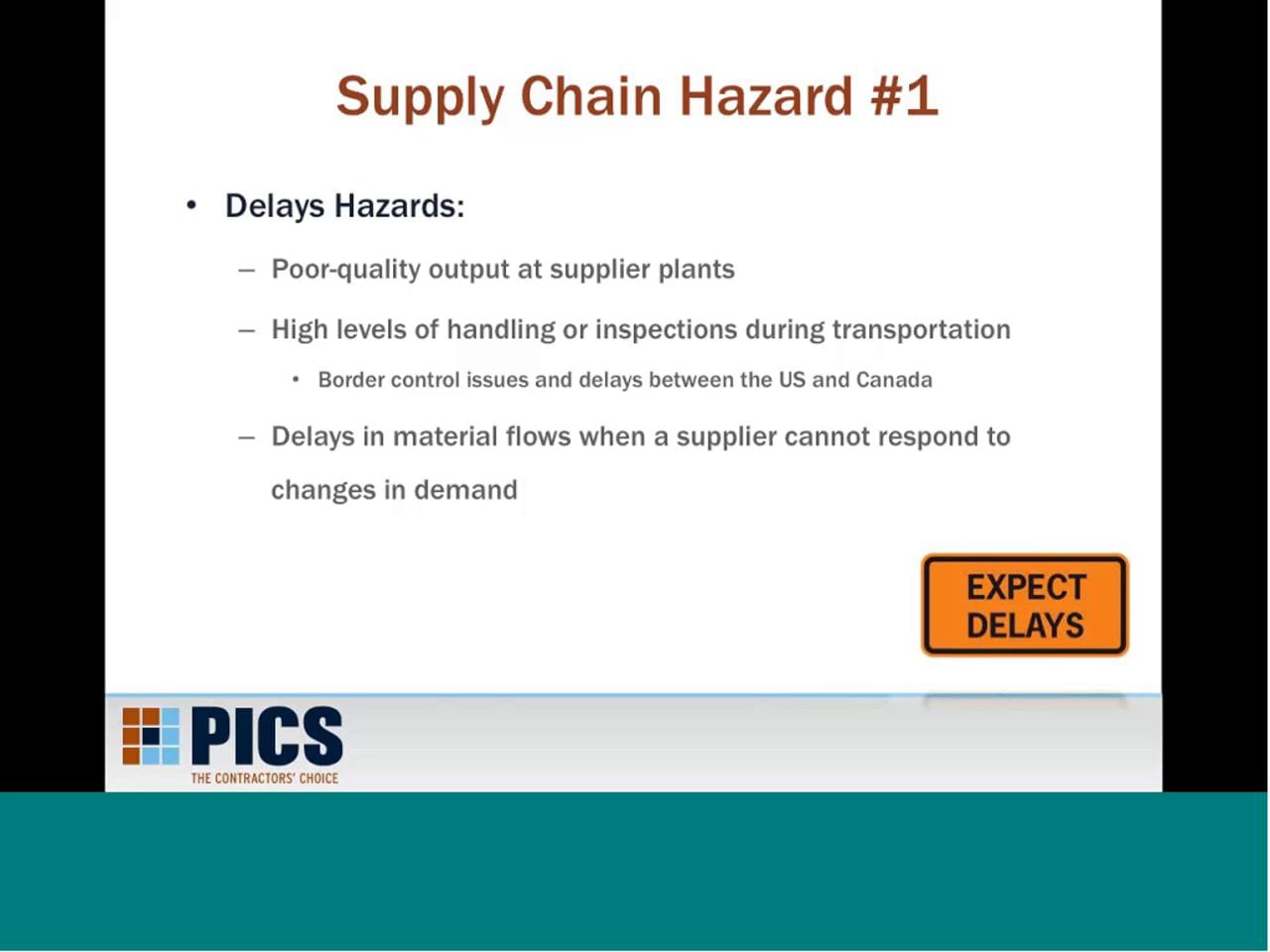 Webinar:Six Steps to Stop Supply Chain Hazards on Vimeo