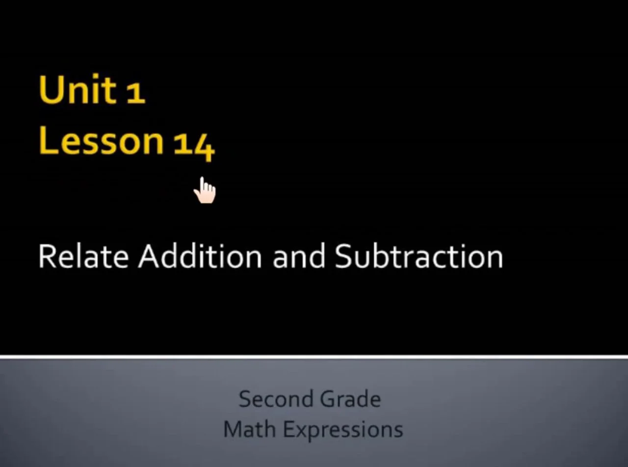 Unit 1 Lesson 14 on Vimeo