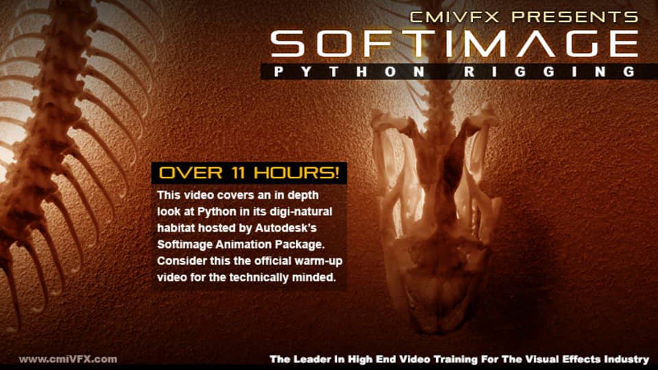 MODULAR RIGGING WITH PYTHON IN AUTODESK SOFTIMAGE on Vimeo