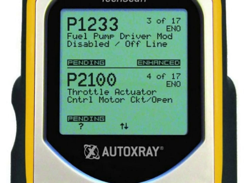 AutoXray AX7000 Tech Scan Diagnostic Code Scanner with Live, Record and ...