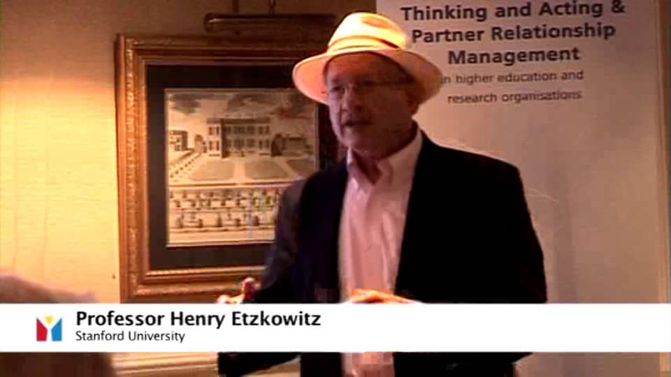 Henry Etzkowitz on Vimeo