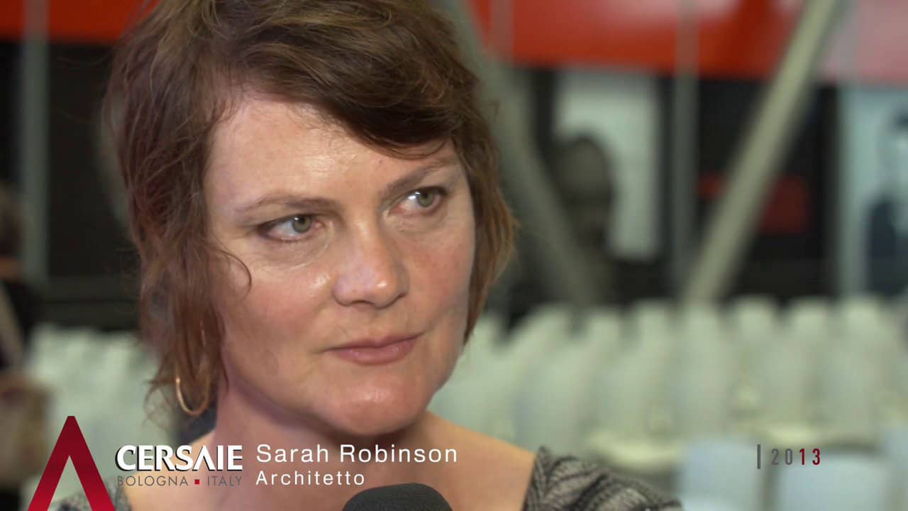 Intervista a Sarah Robinson durante il convegno "Donna. Architetto." on ...