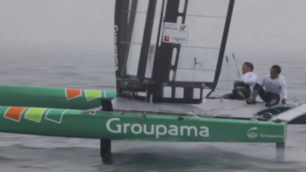 Thursday Race Highlights from the International C-Class Catamaran Cup ...