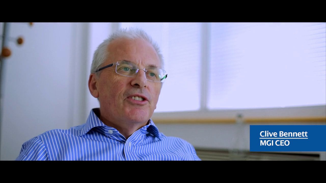 Clive Bennett, MGI CEO on Vimeo