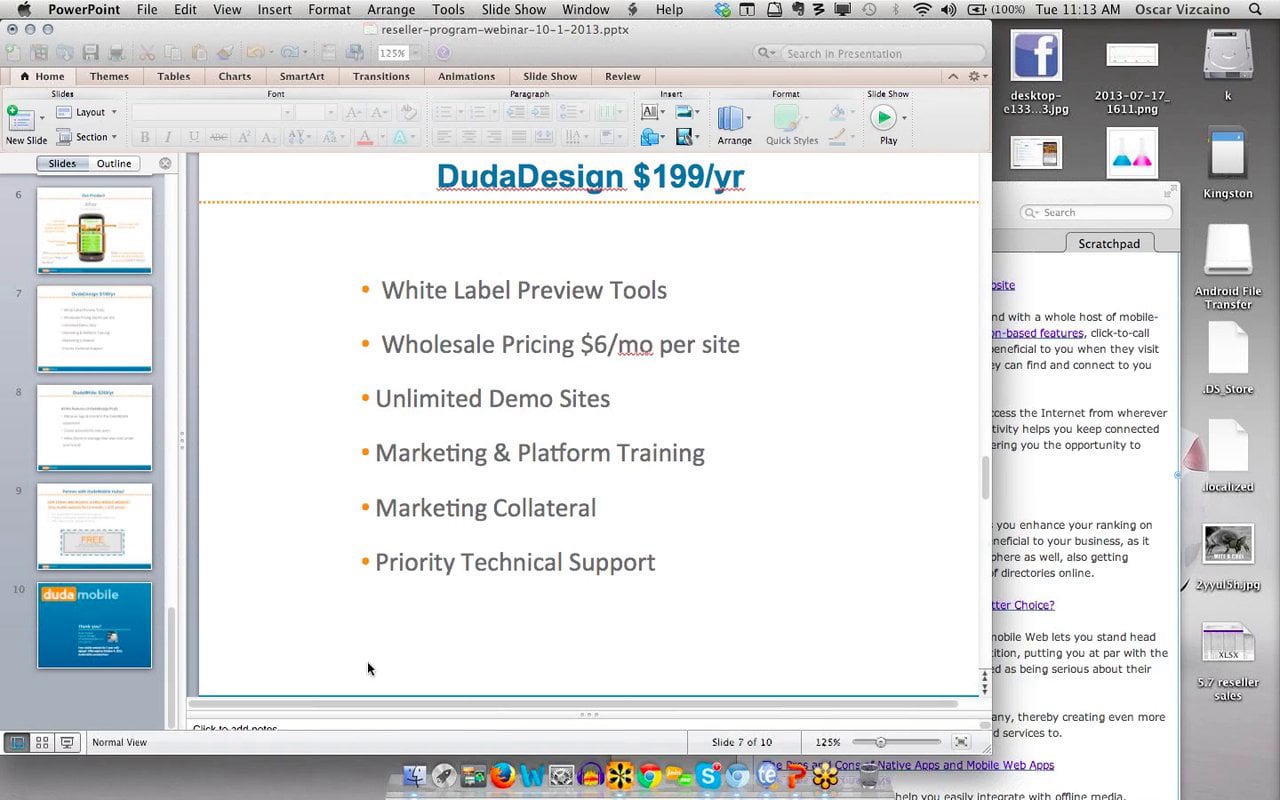 Mobile Web Solutions by DudaMobile 10-1-13 11.03 AM on Vimeo