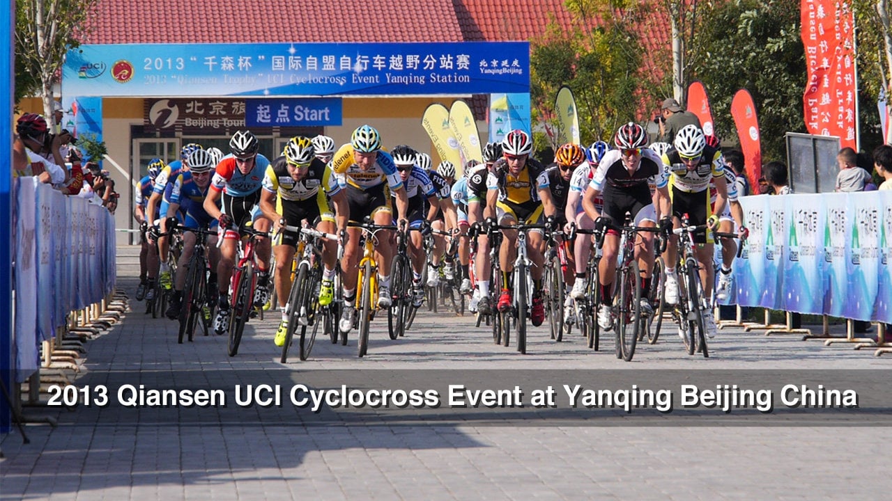 2013 Qiansen UCI Cyclocross Event at Yanqing Beijing China on Vimeo