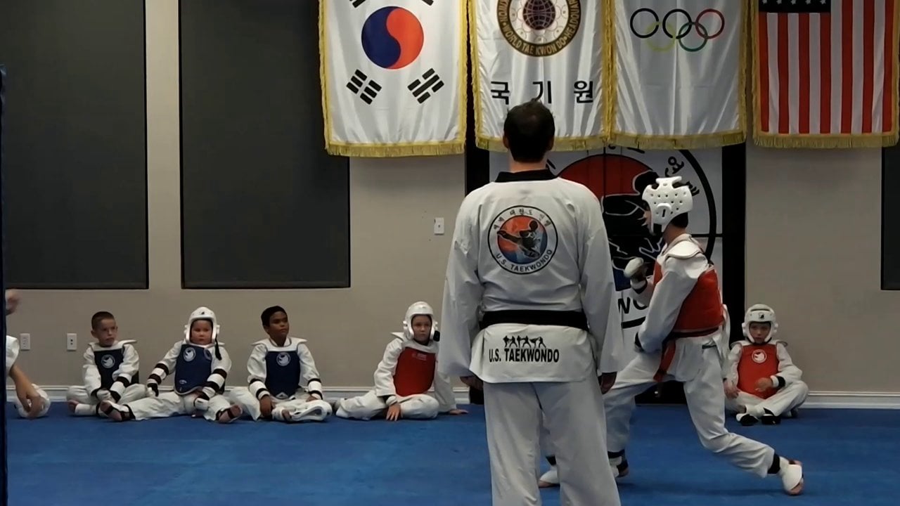 2013 Oct Matthew and Taylor at Tae Kwon Do on Vimeo