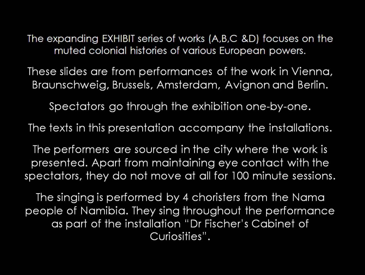 Exhibit B - English on Vimeo