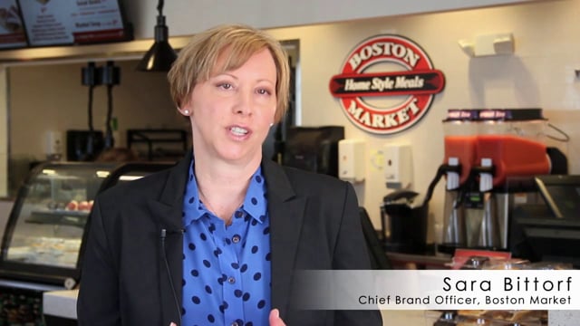 Boston Market's Chief Brand Officer, Sara Bittorf, Discusses First New ...