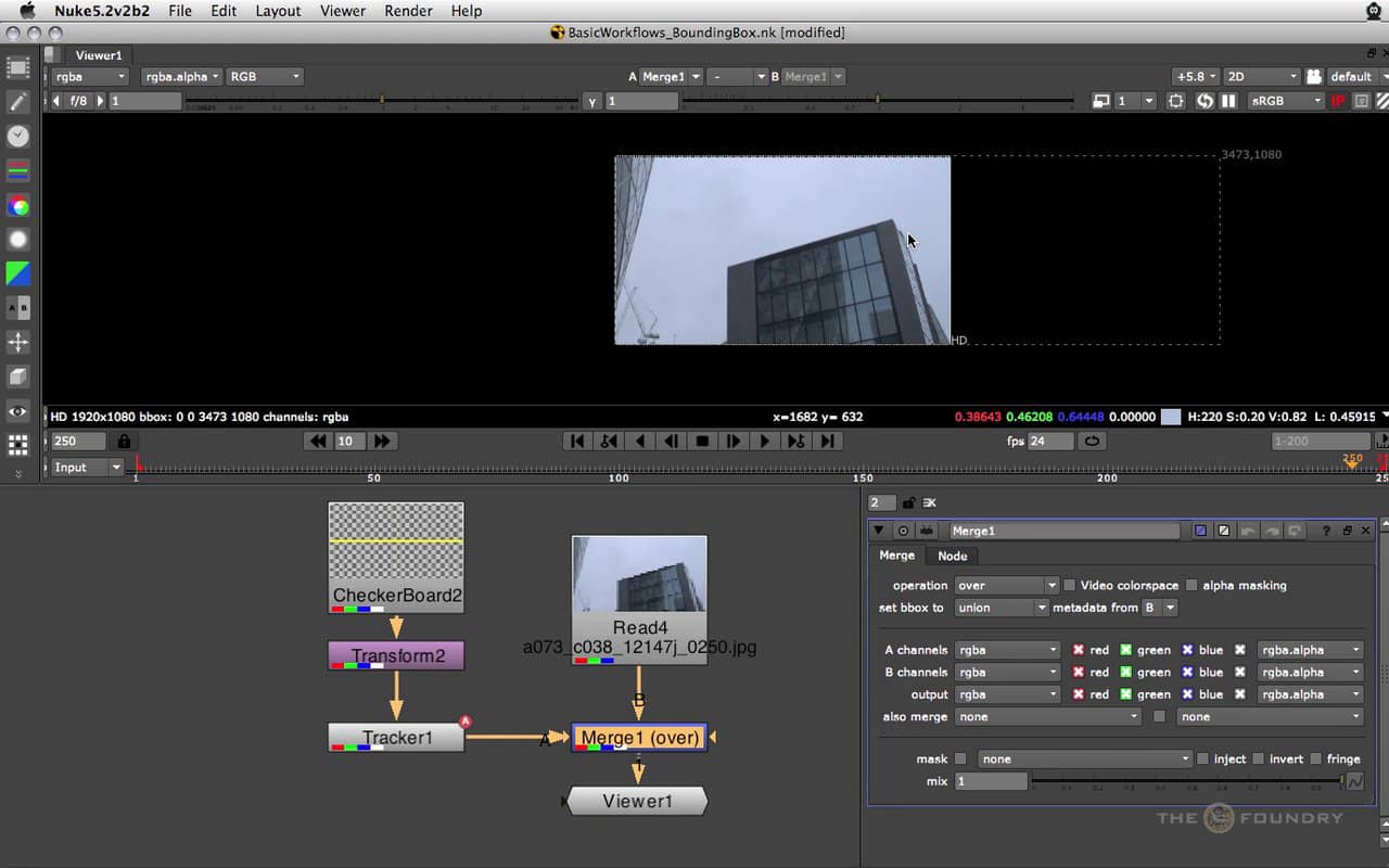 Bounding Box - NUKE Basic Workflows on Vimeo