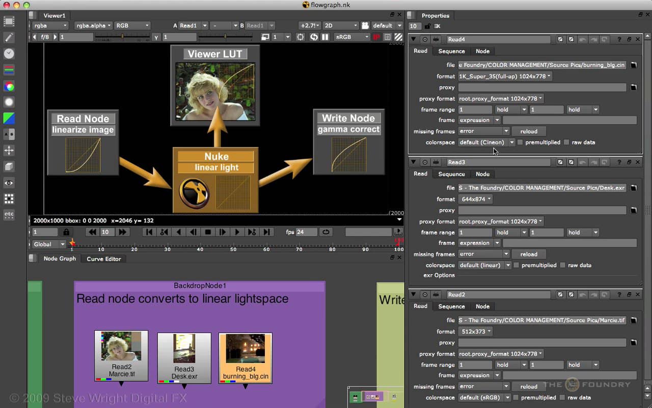 Color Management Part 1 - NUKE Basic Workflows on Vimeo