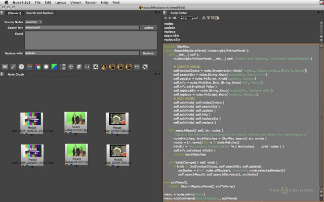 nuke python scripting on Vimeo