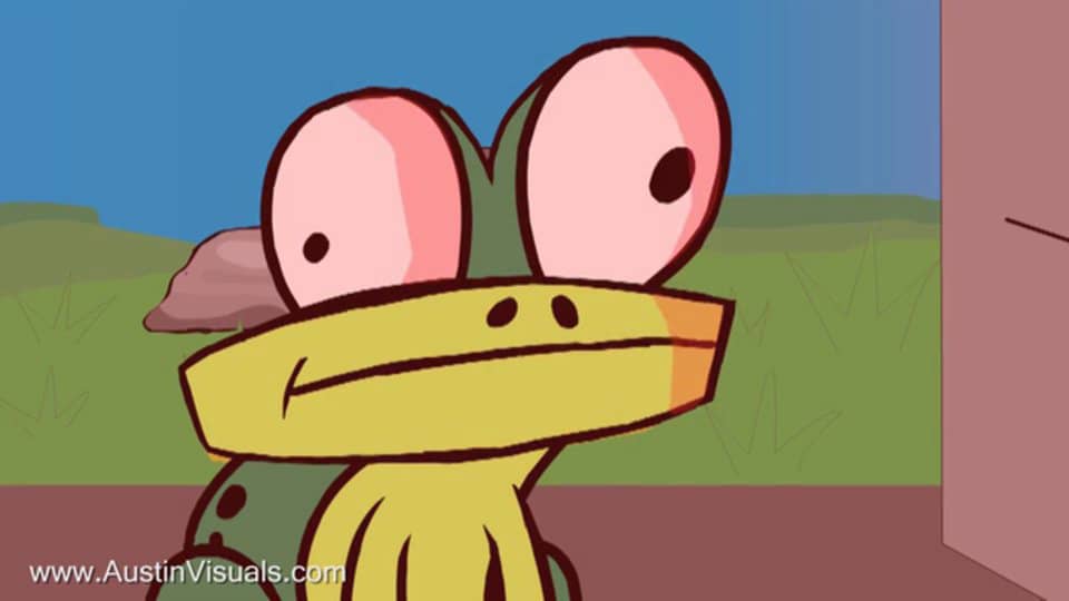 2D Animation - Frog Jump - Animated Cartoon Short by Austin Visuals ...