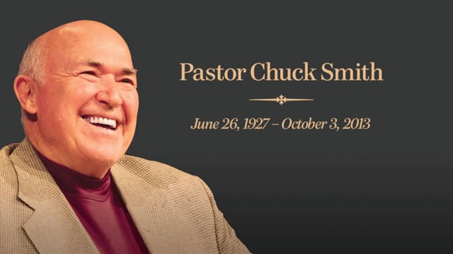 Pastor Chuck Smith on Vimeo