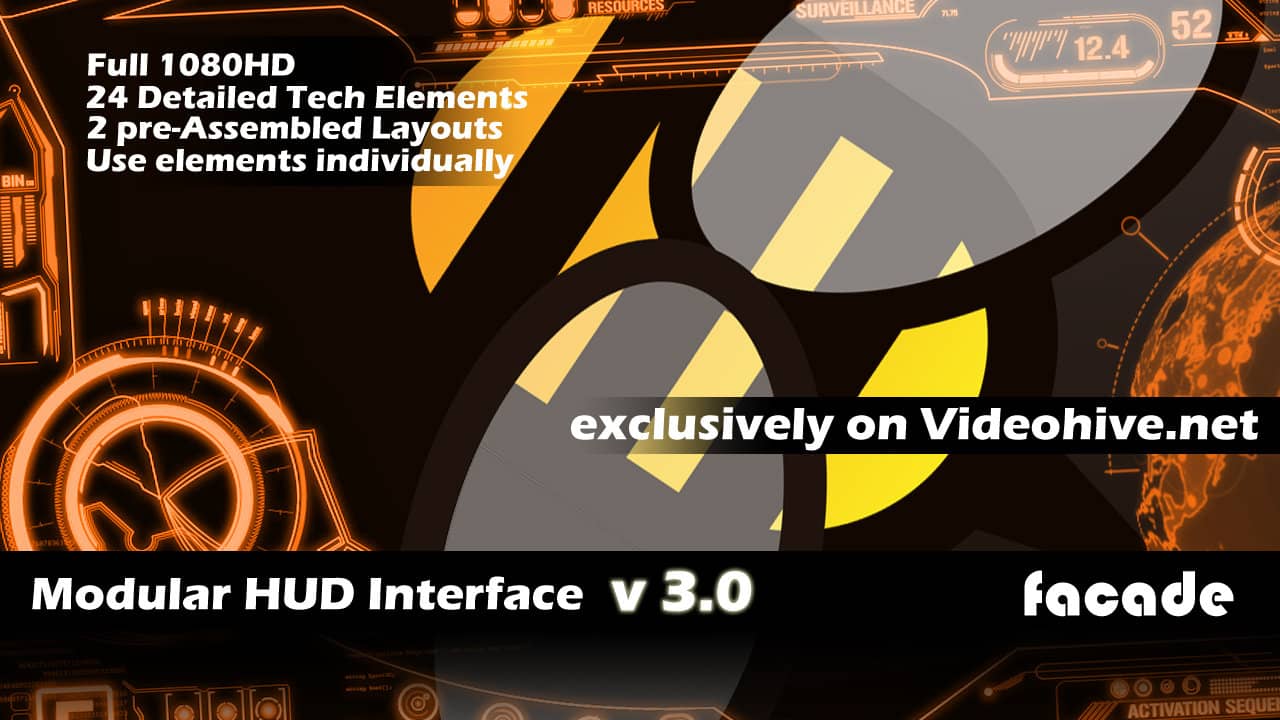 Modular HUD Interface v 3.0 on Vimeo