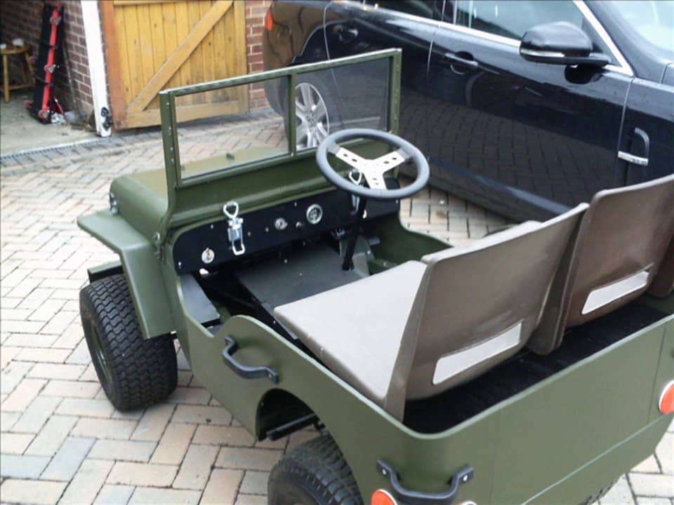Home made mini Jeep, first outing on Vimeo
