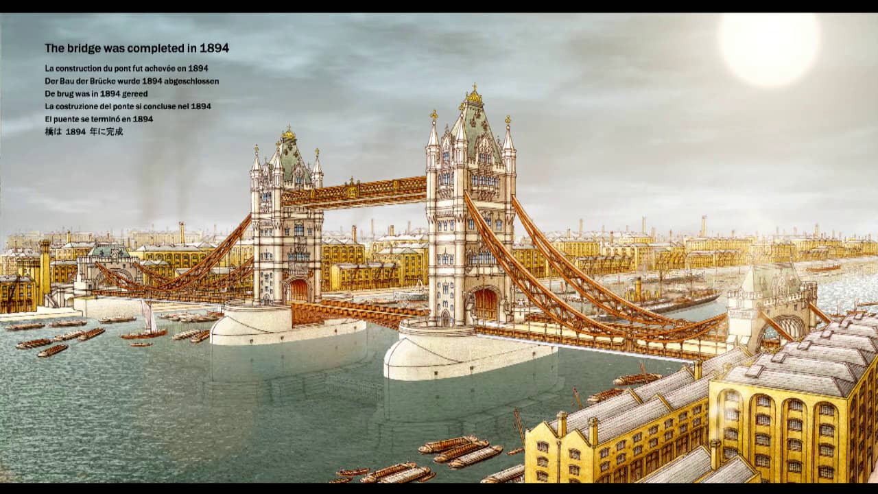 Building Tower Bridge on Vimeo