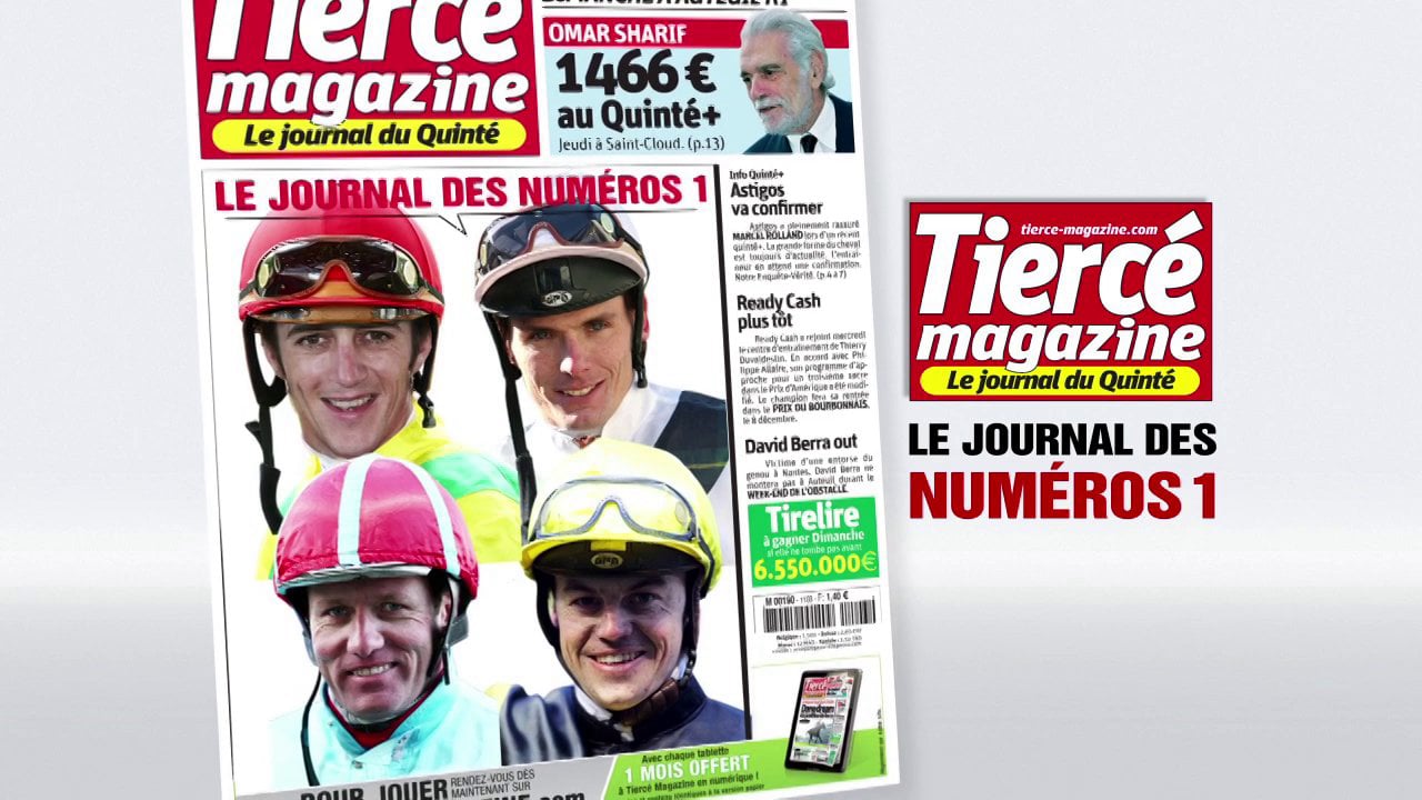 PARIS-COURSES ET TIERCÉ MAGAZINE - TIERCE MAGAZINE NUMERO 1 NUMERIQUE ...