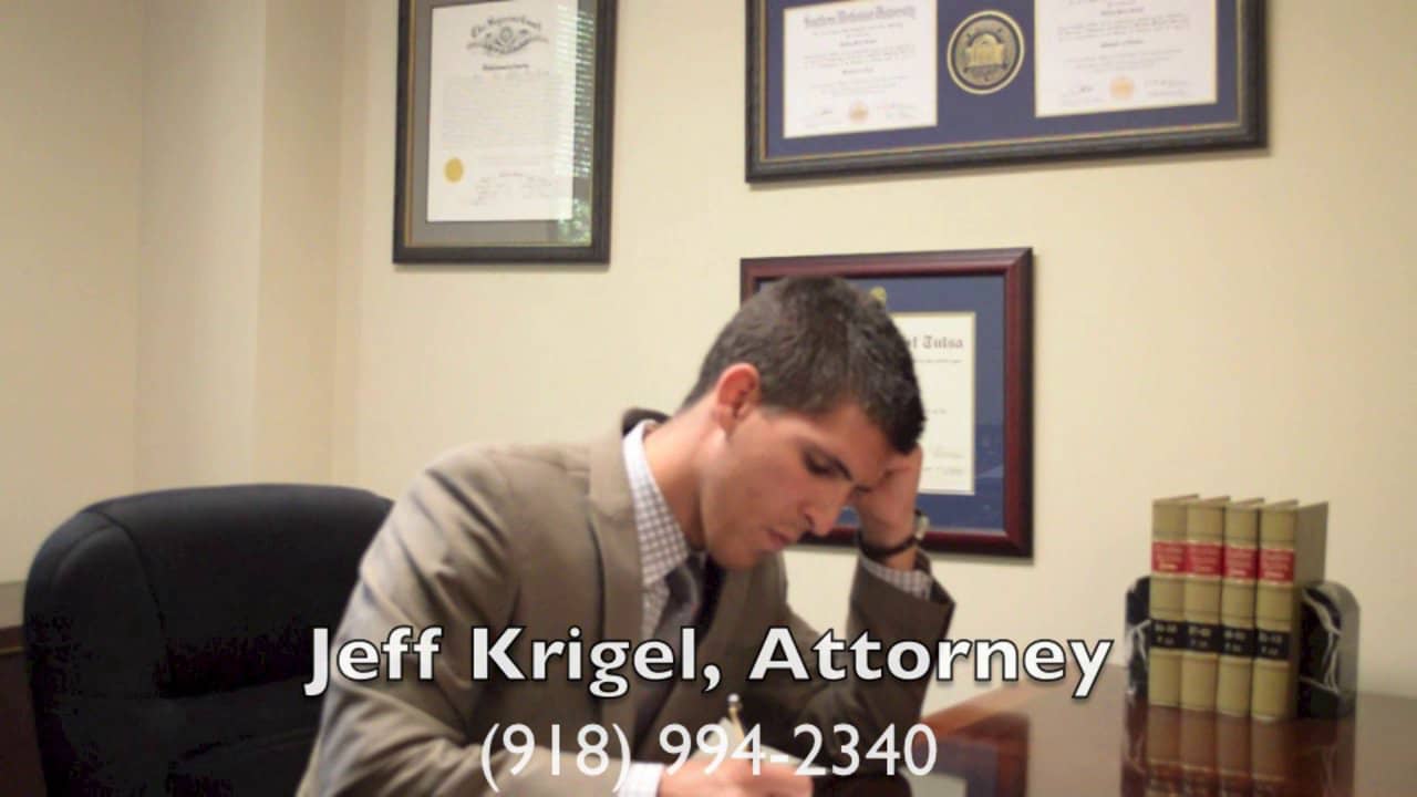 Tulsa Criminal Defense | Jeff Krigel | Tulsa Criminal Lawyer on Vimeo