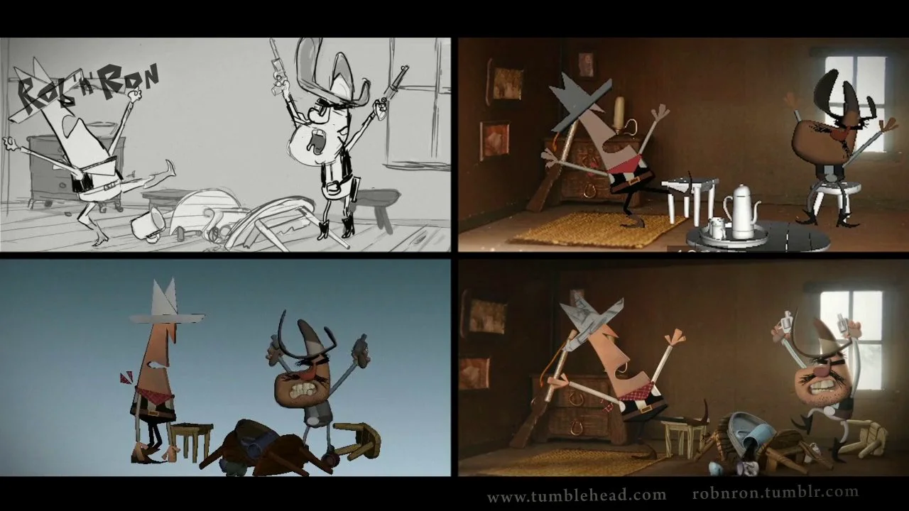 Rob 'n' Ron - Tour de Animation