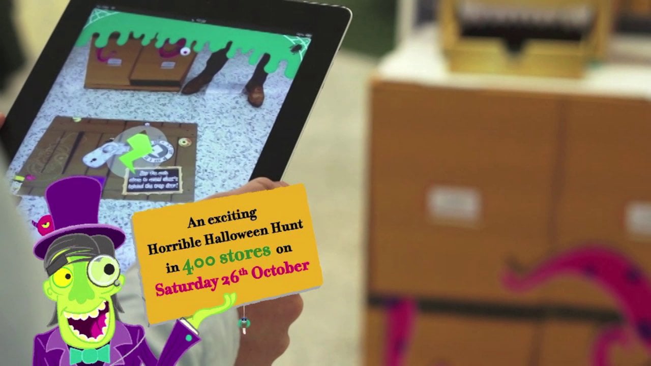Asda Halloween Hunt - Augmented Reality Retailtainment on Vimeo