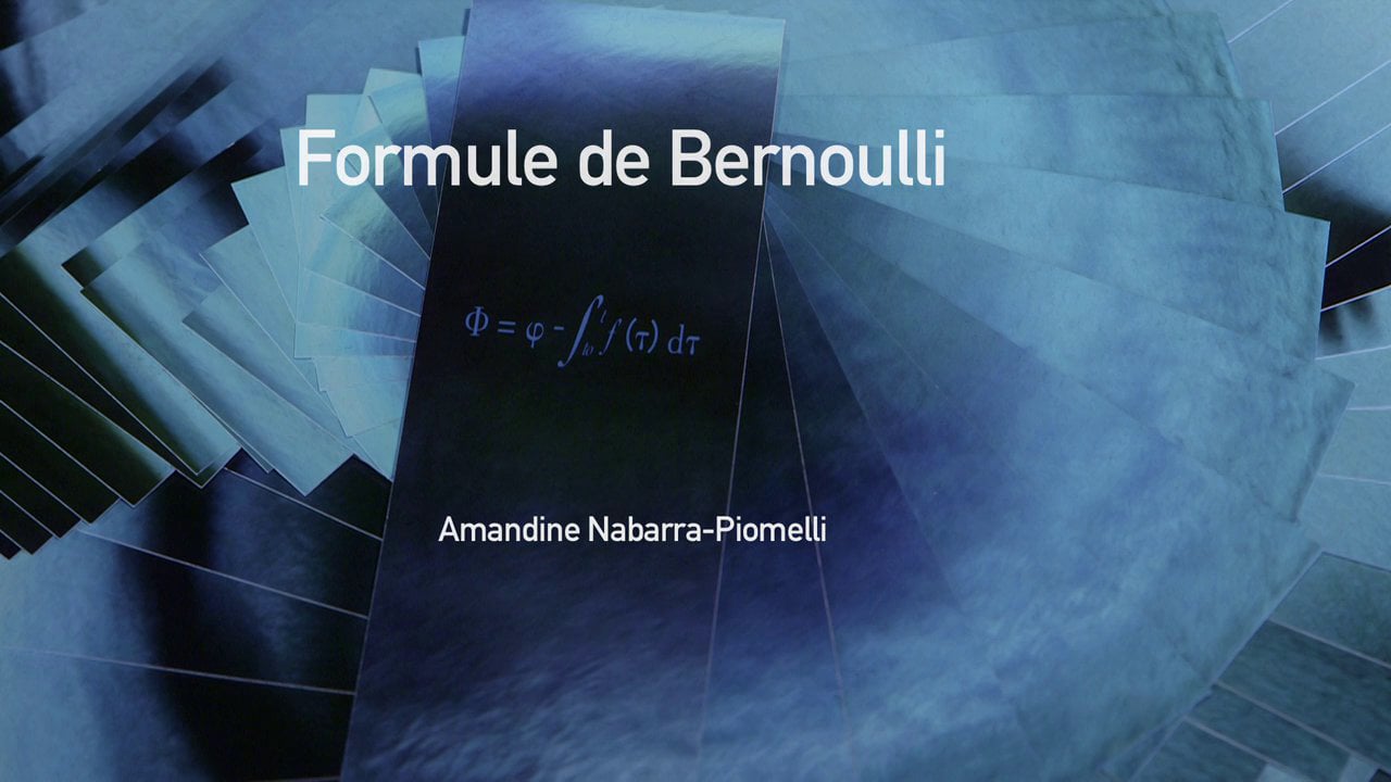 La Formule de Bernoulli - Bernoulli Equation - La formula di Bernoulli ...