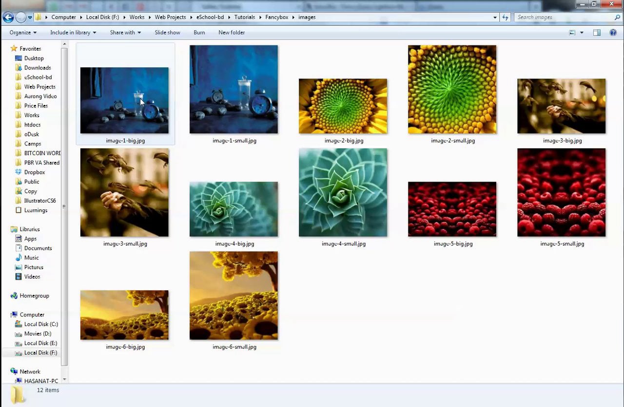 Fancybox Gallery Tutorial
