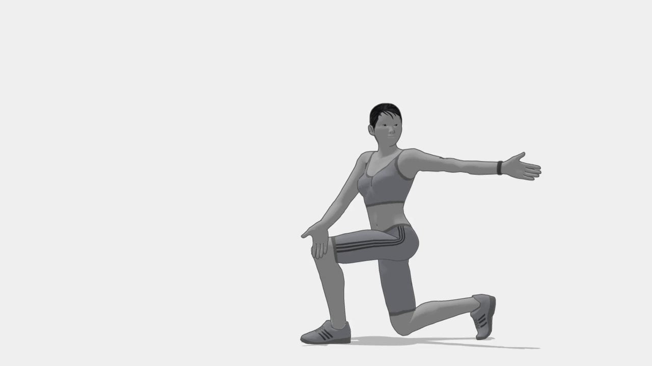 Estocada inversa con rotación on Vimeo