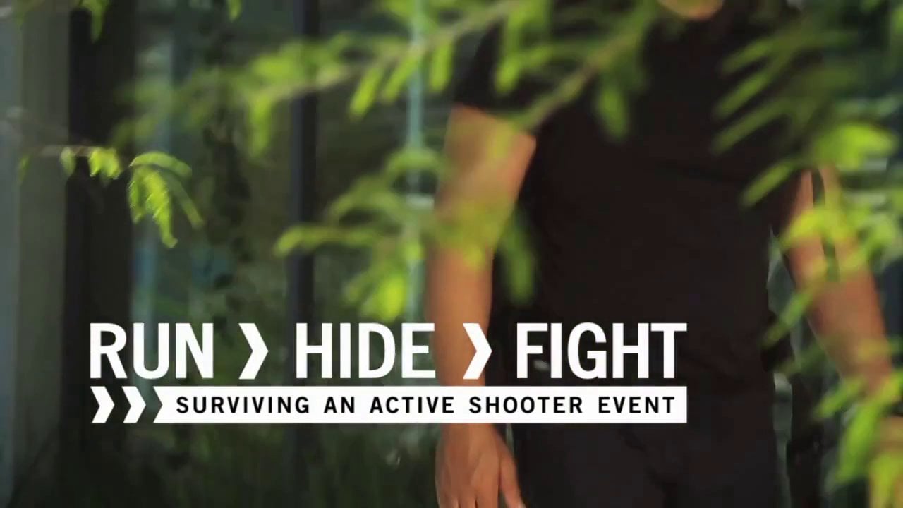 Emergency Preparedness Training Videos - RUN. HIDE. FIGHT. Surviving an ...