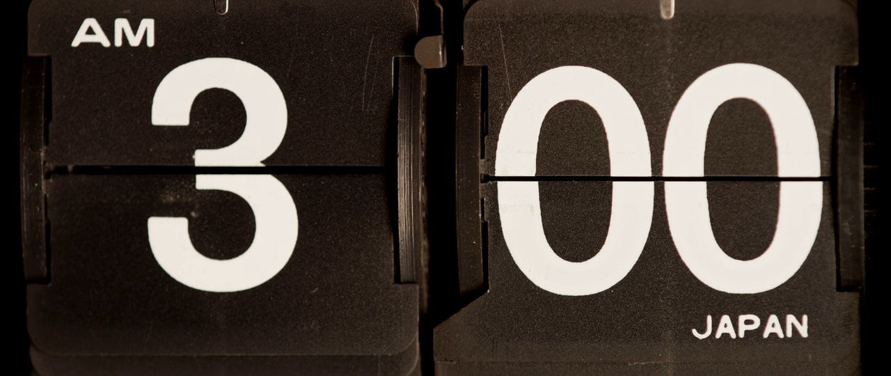 Flip Clock 7 - 3am - 4k res - FREE STOCK FOOTAGE