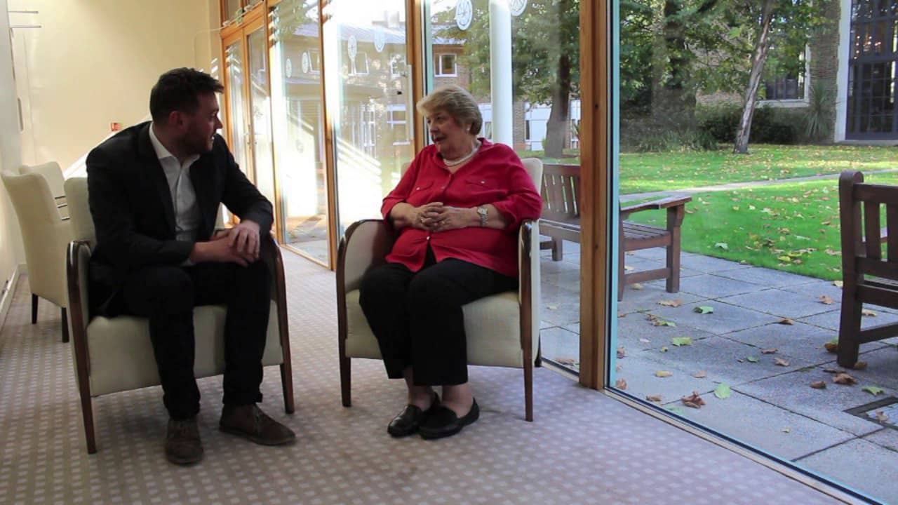 Interview with Janet Digby Baker OBE on Vimeo