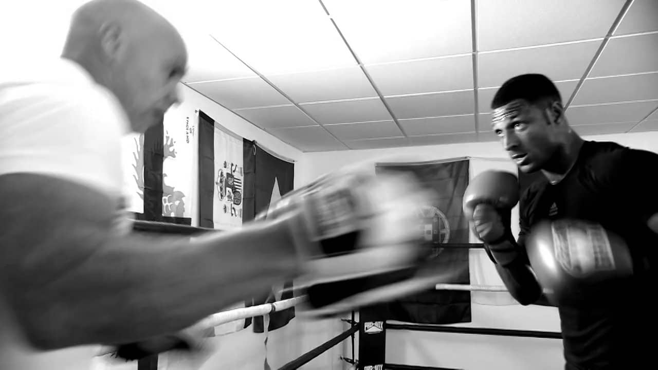 World Champion Kell Brook trains at the Ingle Gym in Caleta de Fuste ...