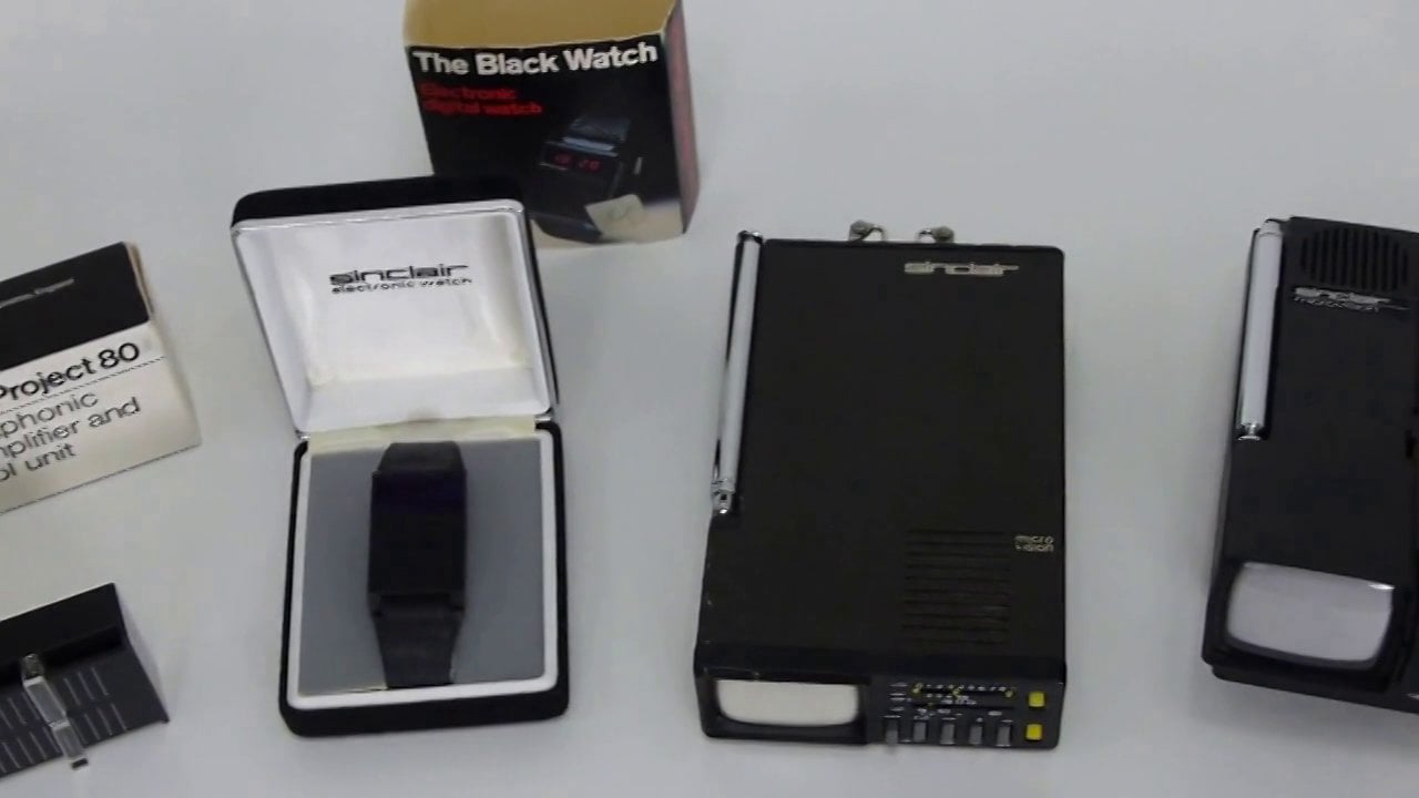 Sinclair consumer electronics products 1973-1983 on Vimeo
