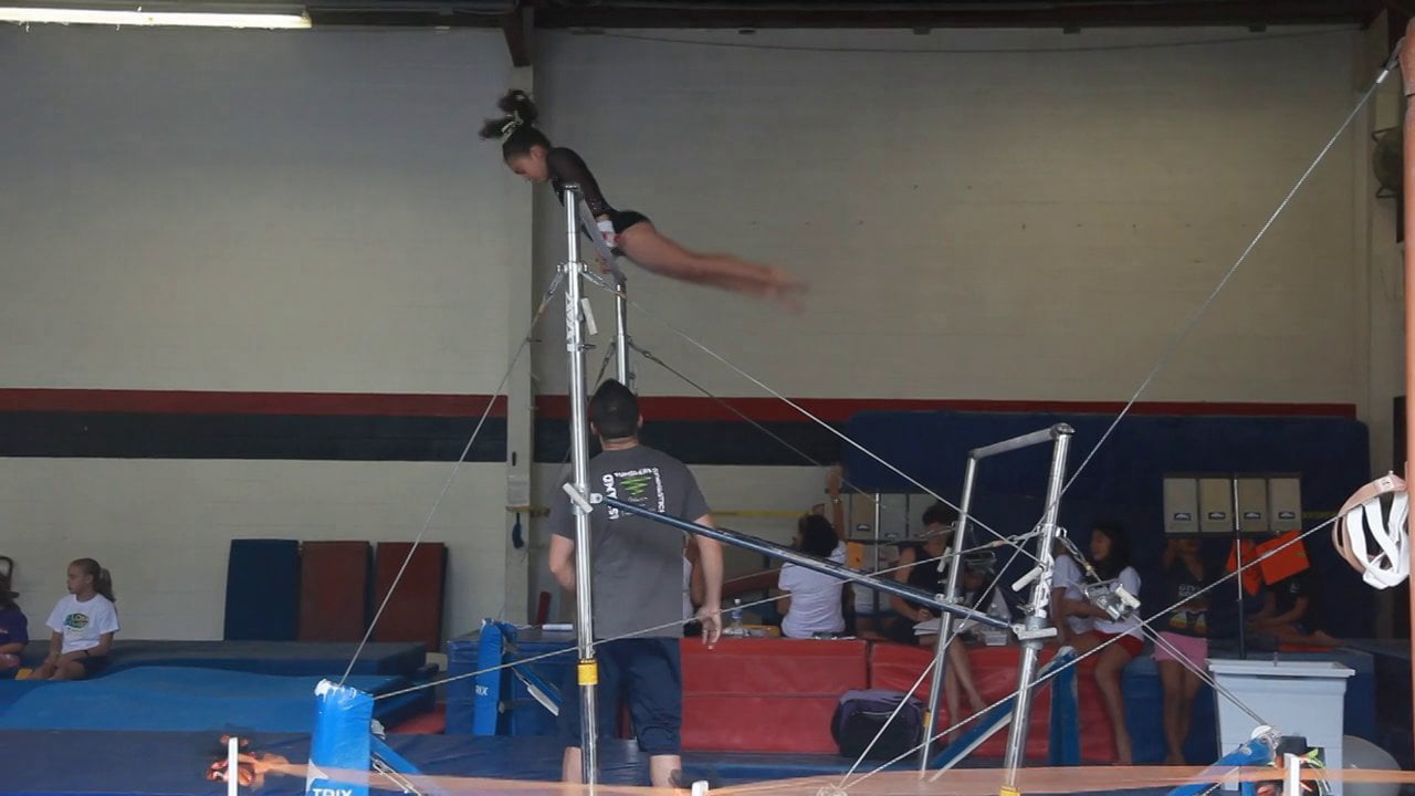Bars competition. Gymnastics. on Vimeo