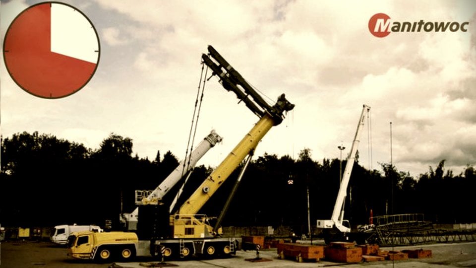 Mega Wing Lift Manitowoc Grove GMK6400 | Feature Video | 2013 on Vimeo
