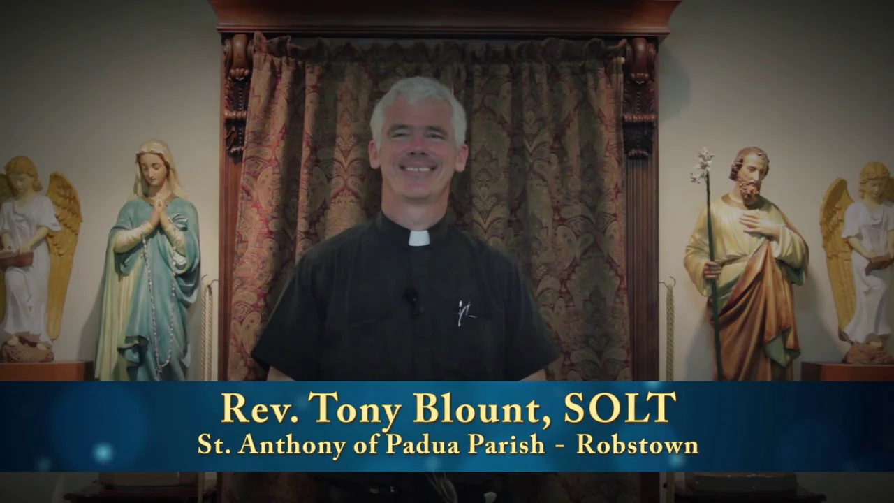 Fr. Tony Blount, SOLT on Vimeo