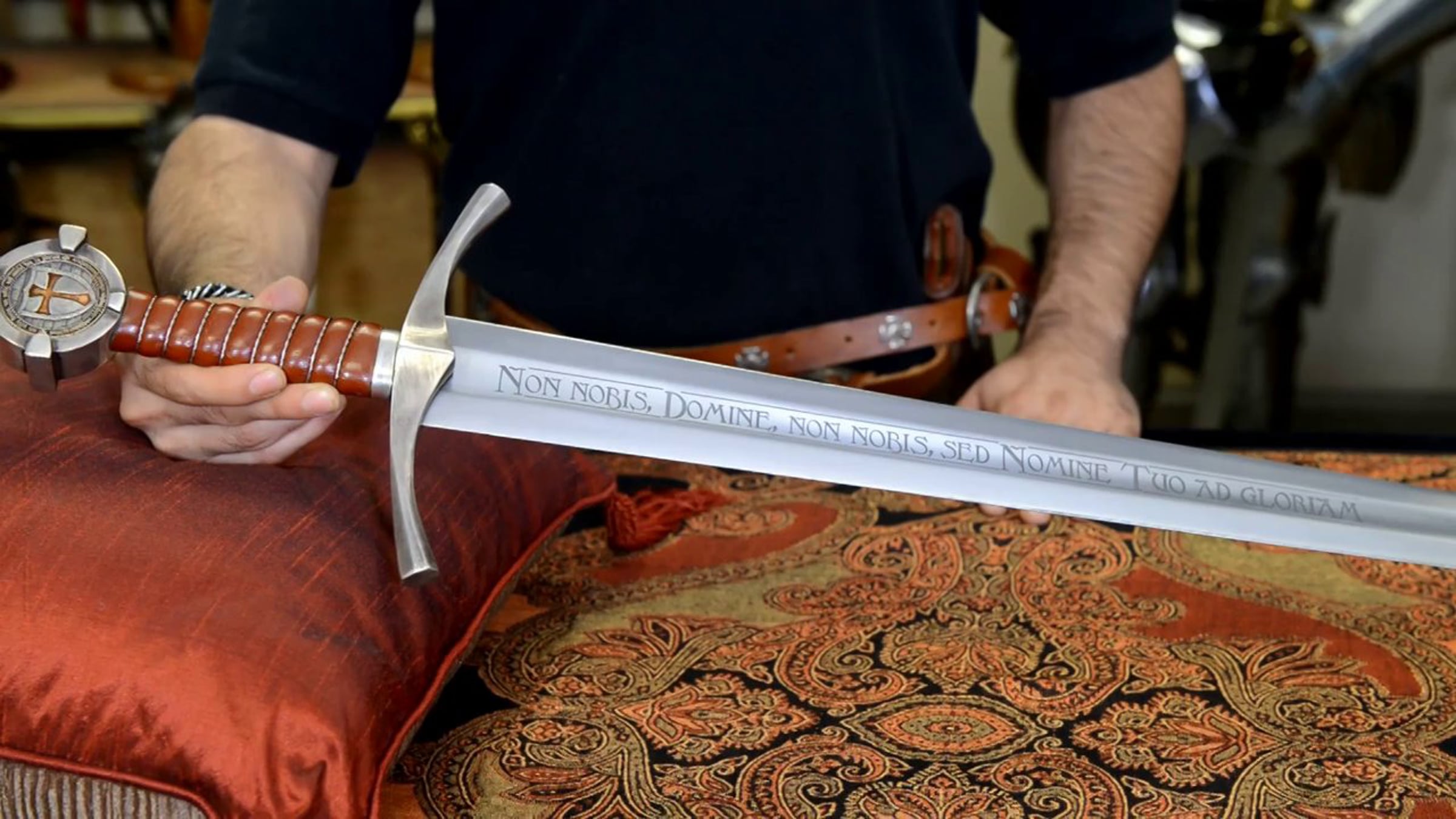 The Accolade Sword of the Knights Templar