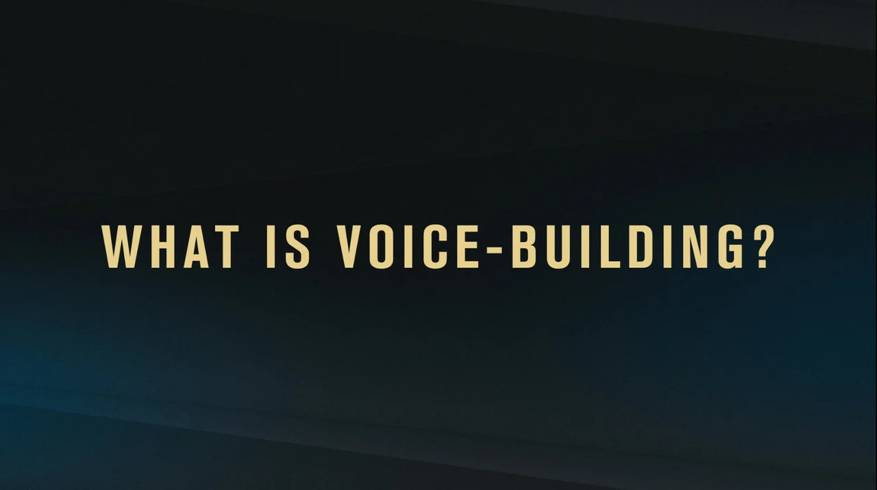 Ultimate Voice Builder - Gary Catona - "What is voice-building" on Vimeo