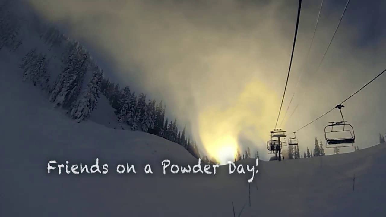 Friends on a Powder Day on Vimeo