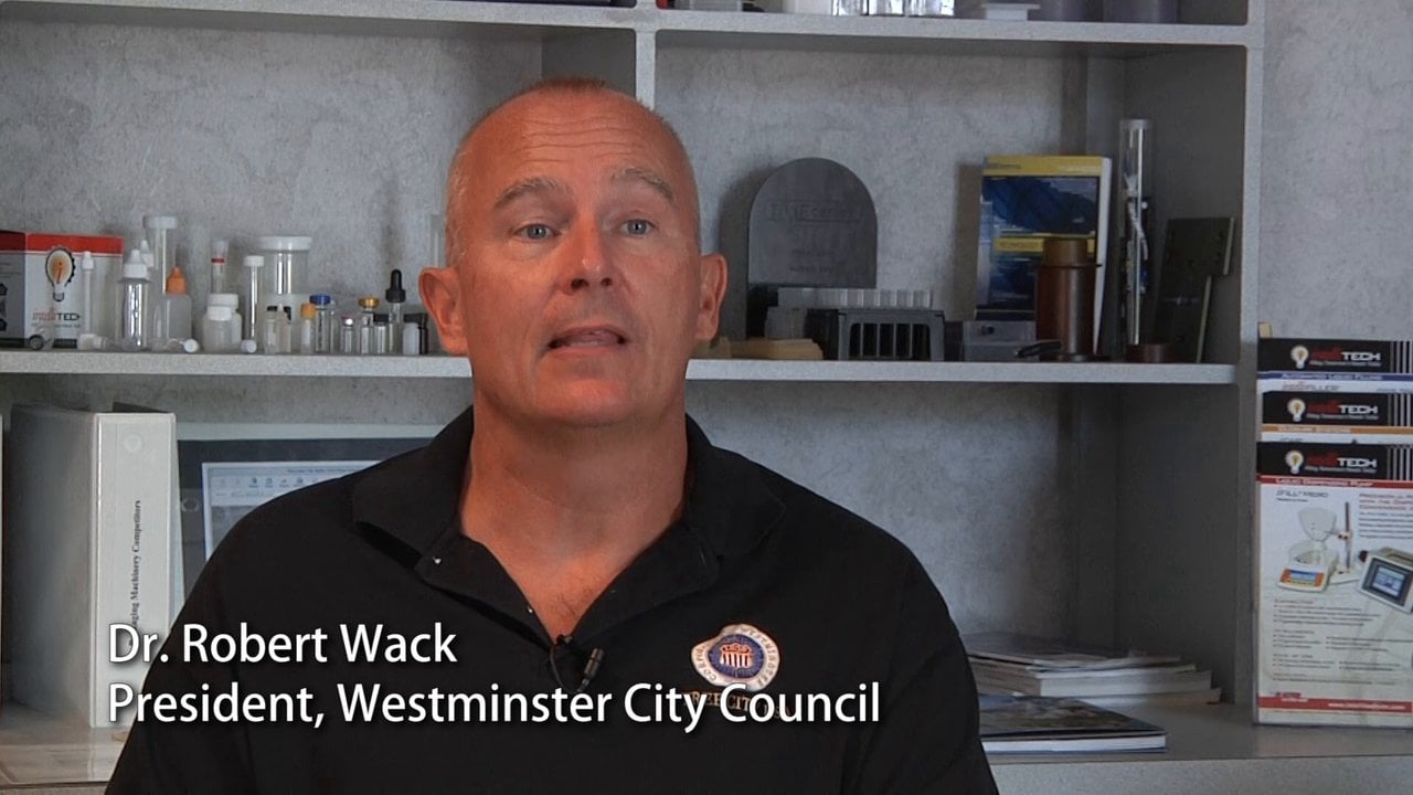 Dr. Robert Wack, Westminster City Council on Vimeo