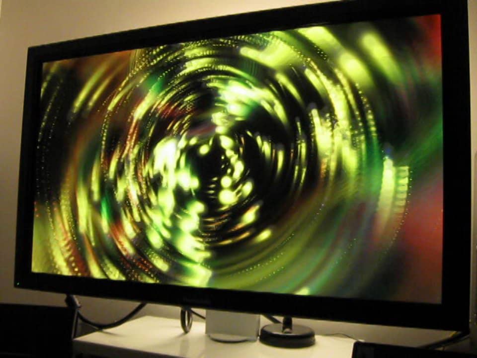 Panasonic Plasma Monitor, Helios Screensaver on Vimeo