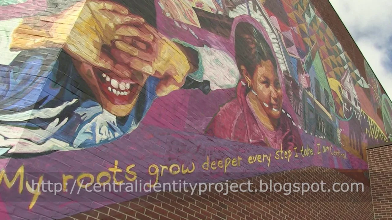 Green Central Identity Mural Project on Vimeo