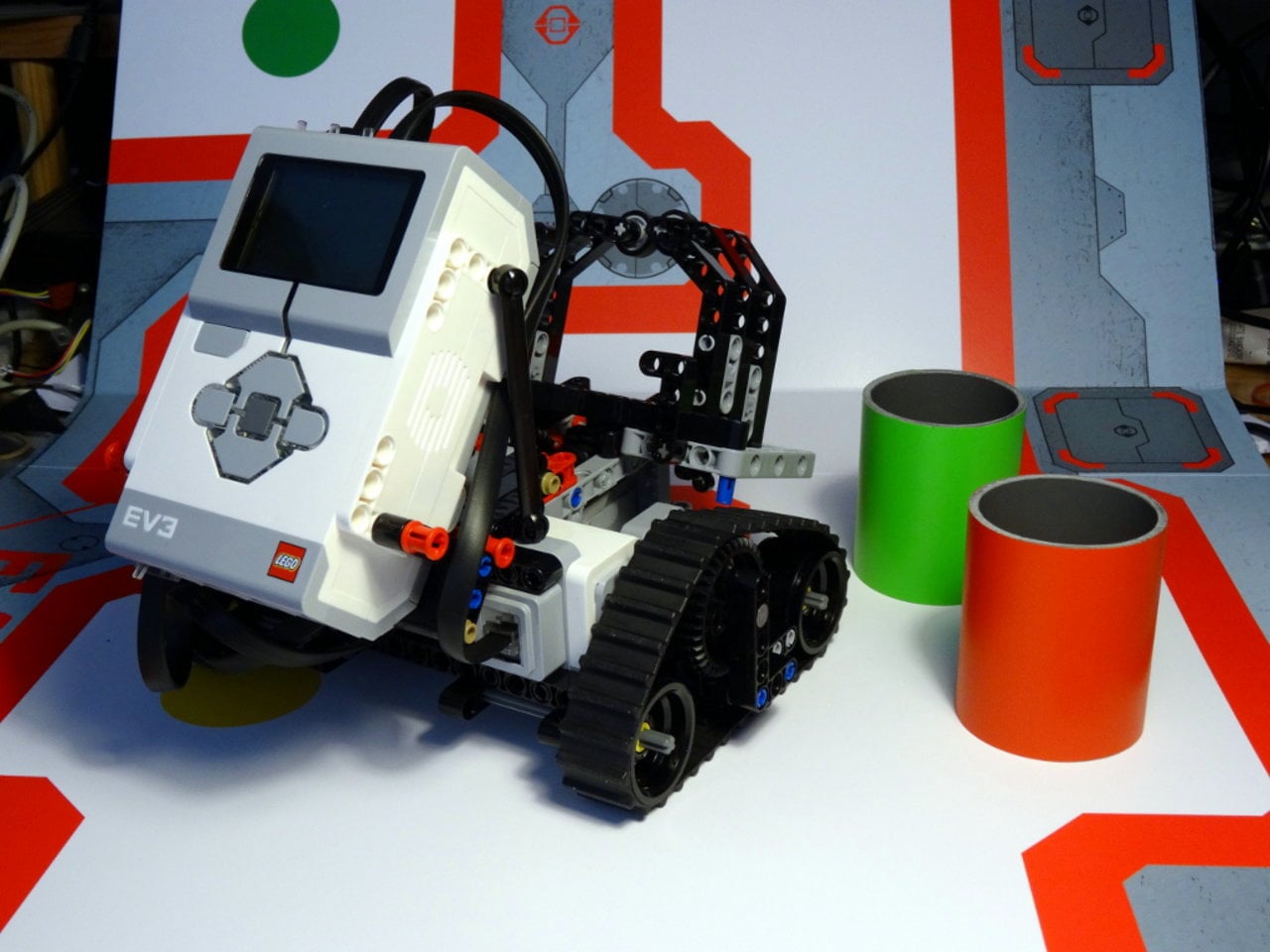 First test of a Java controled EV3 robot on Vimeo